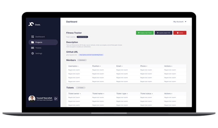 Bug Tracker - Software Landing Page